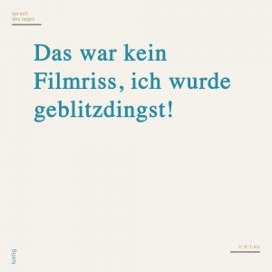 Party Sprüche - Spruch des Tages